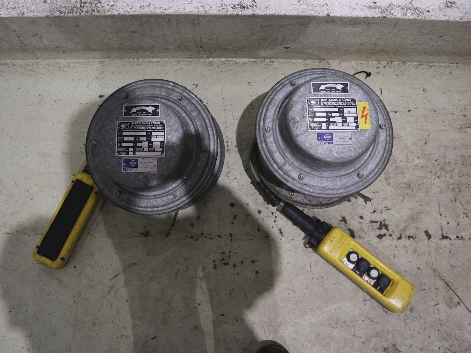 > Hartmann & König KTN 180/231 Cable reel - Smedegaarden A/S