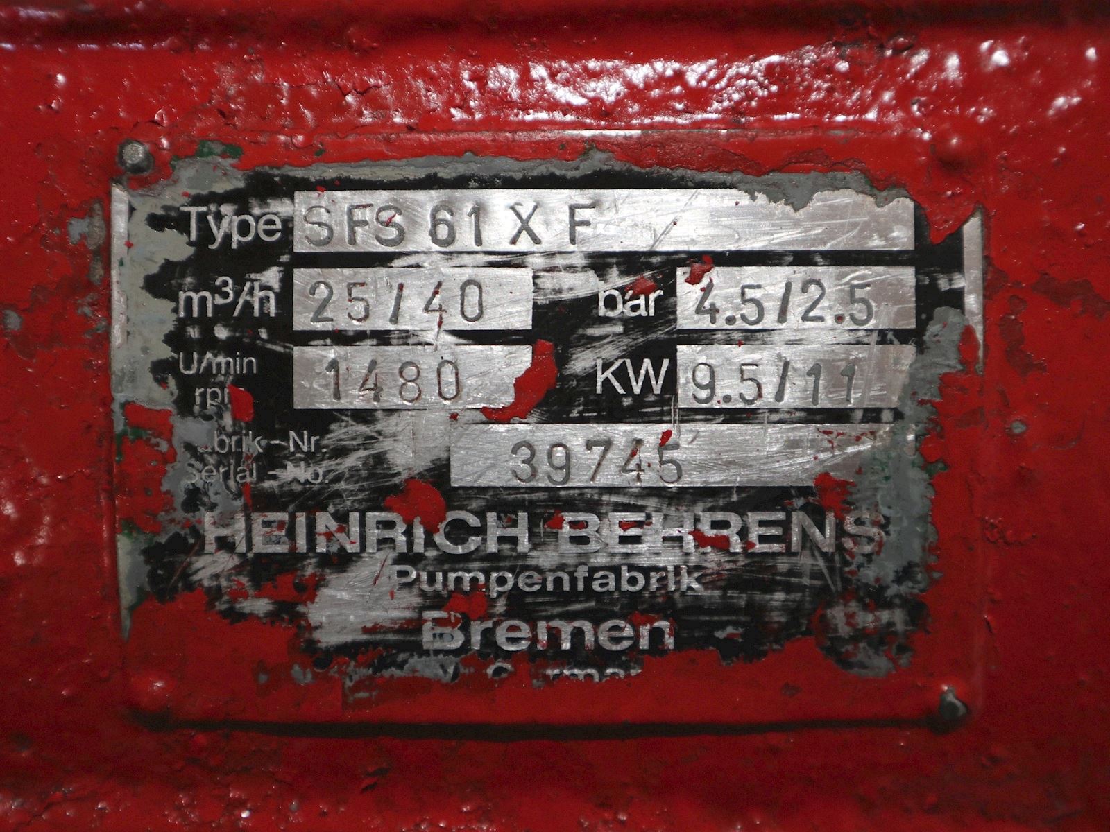 > Heinrich behrens SFS 61 X F - Smedegaarden A/S