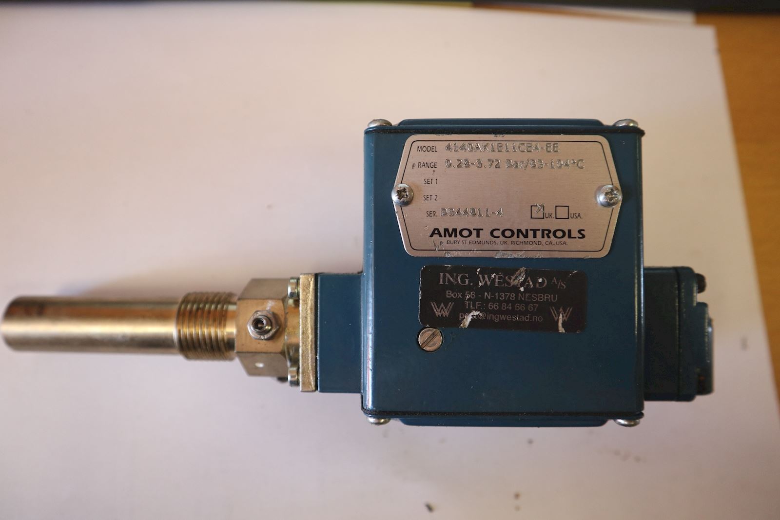 > Amot Controls 4140AK1E11CE4-EE - Smedegaarden A/S