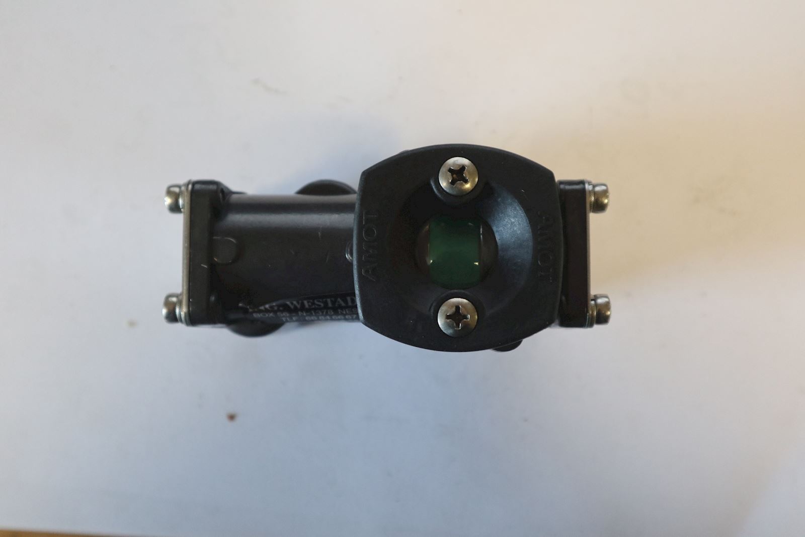 > Amot Controls Pneumatiic Space Saver Indicating Relay - Smedegaarden A/S