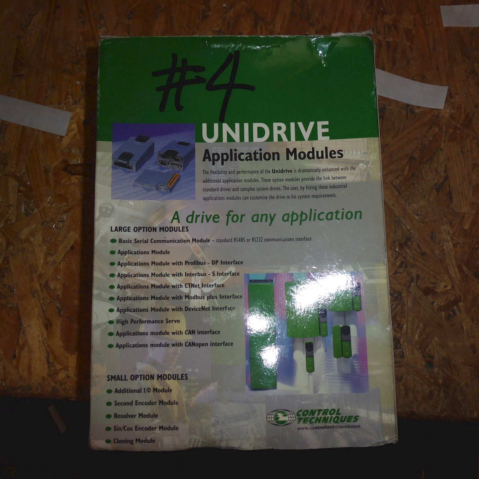 > CONTROL TECHNIQUES UNIDRIVE - Smedegaarden A/S