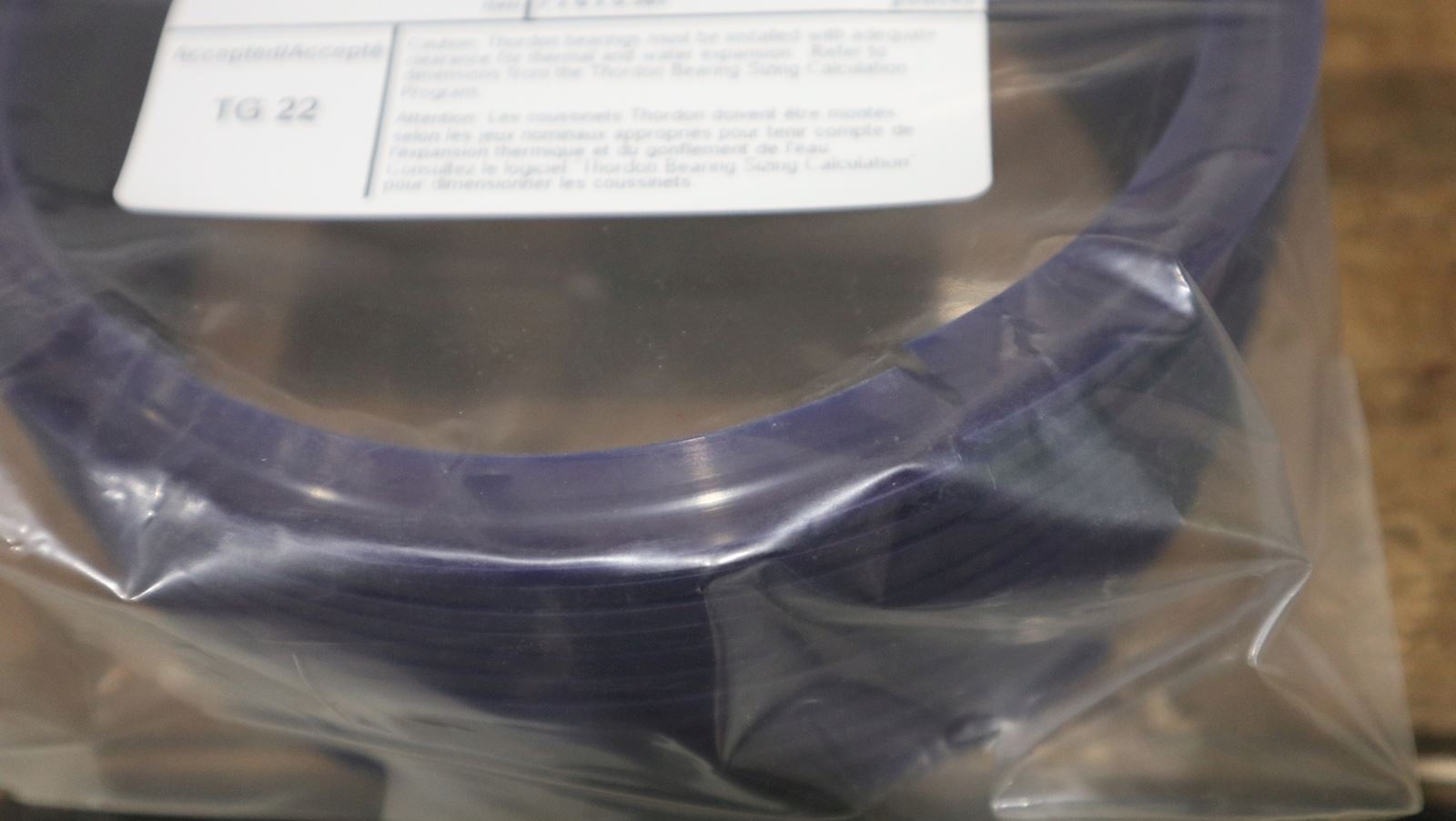 > Thordon Thorpak Center Ring TG 22 7x6x0,367 mm - Smedegaarden A/S
