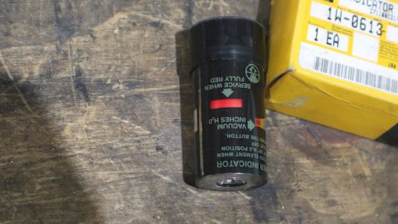 > Caterpillar Indicator- Air Filter Service 1W-0613 Smedegaarden A/S