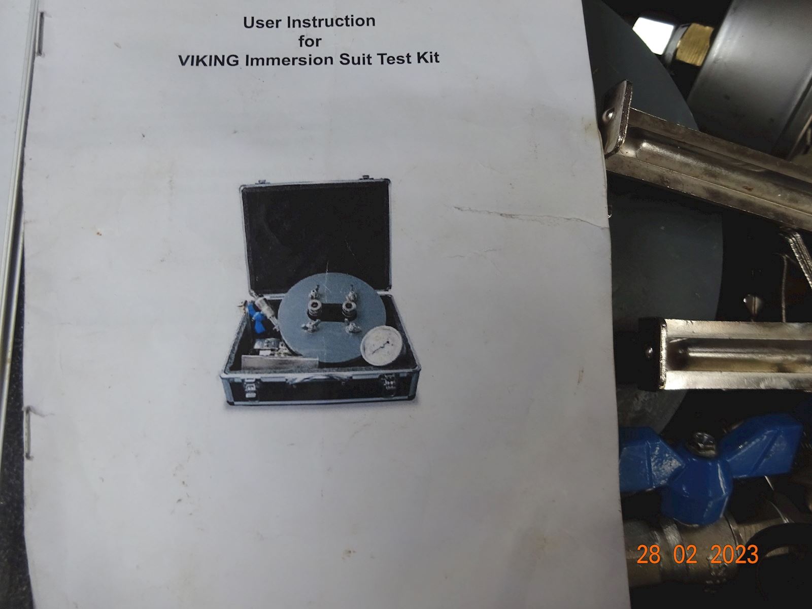 > Viking IMMERSION SUIT TEST KIT - Smedegaarden A/S