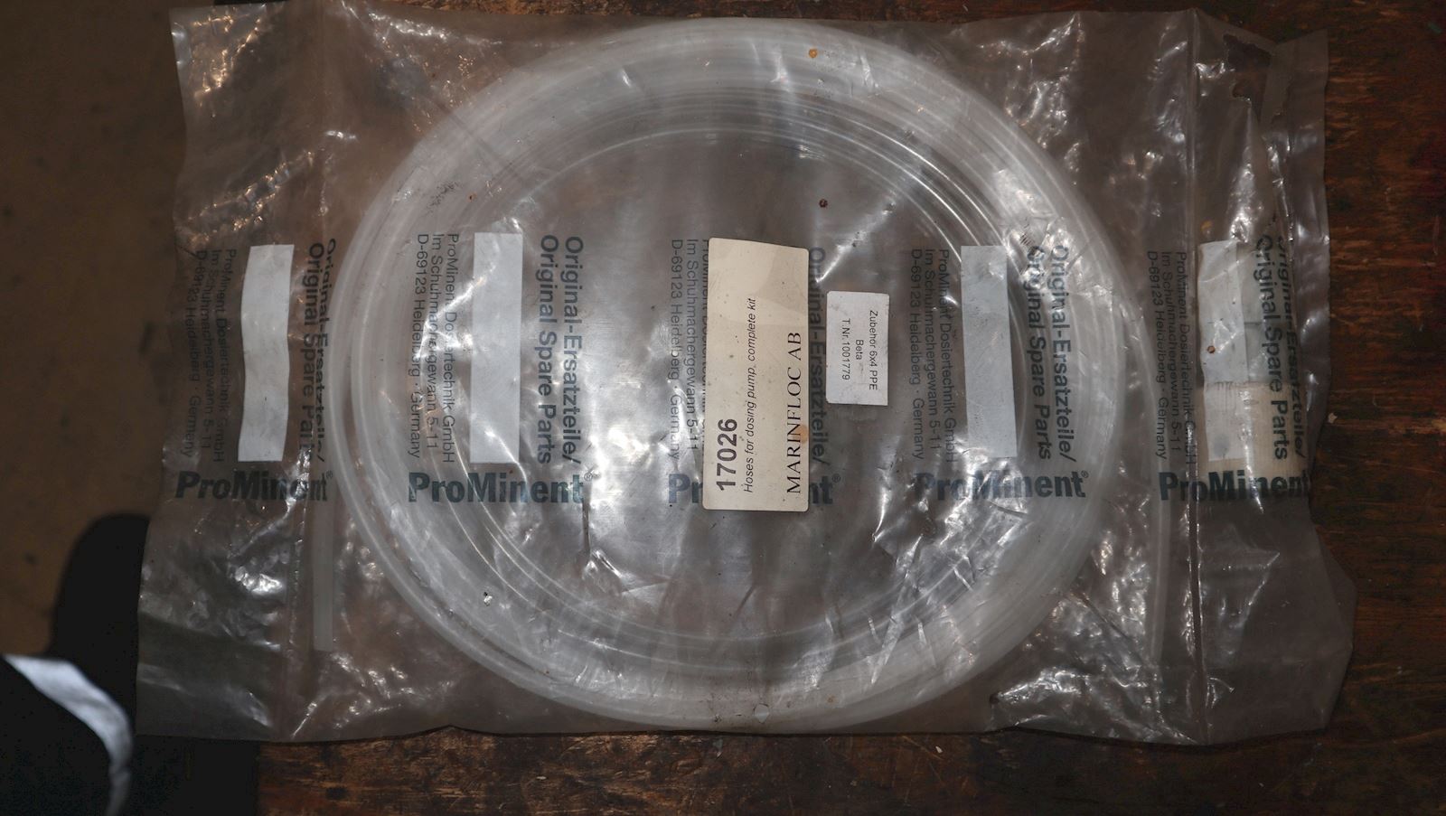 > ProMinent Hose for dosing Pump Complete Kit 17026 - Smedegaarden A/S
