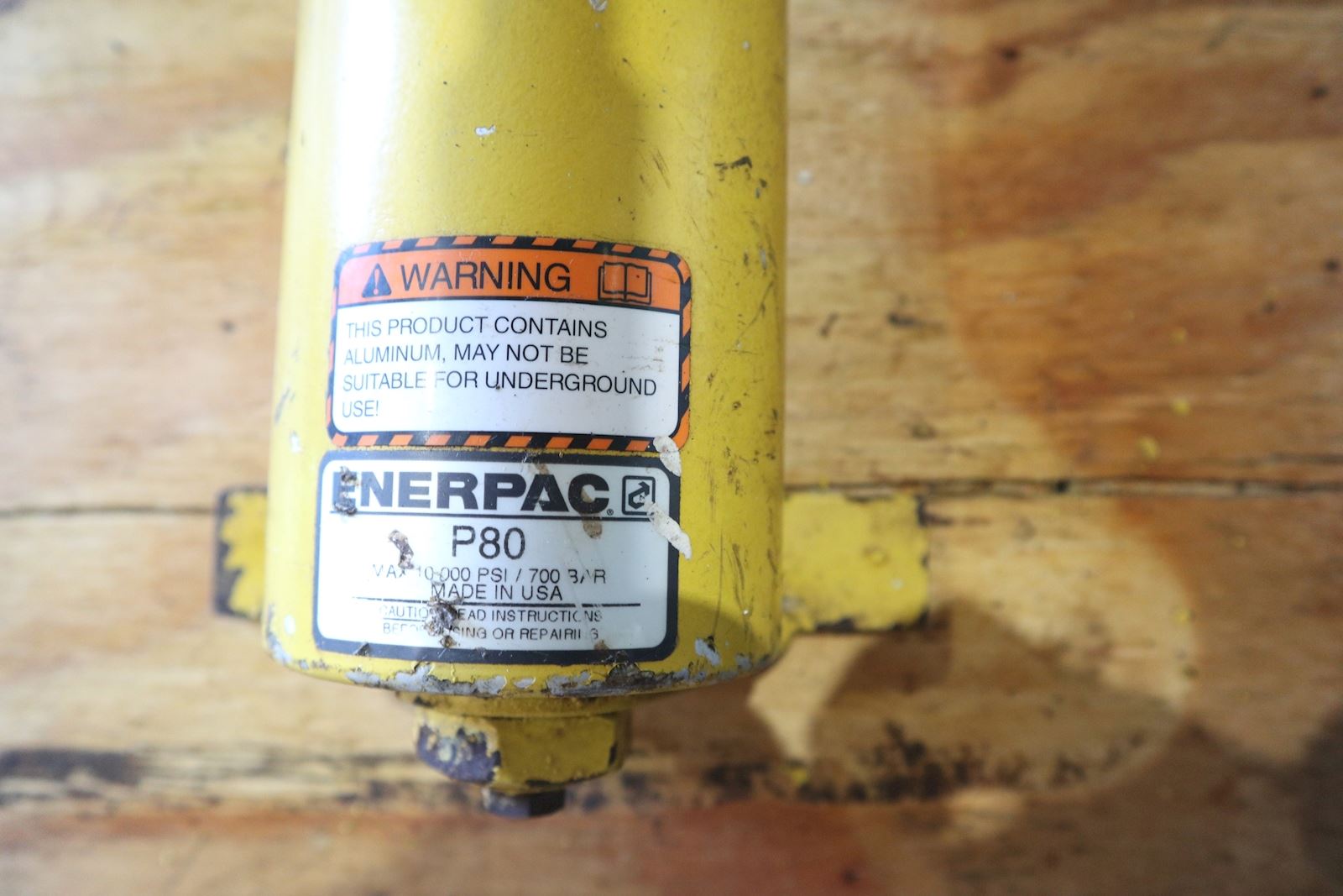 > Enerpac Hydraulik pumpe P80 - Smedegaarden A/S