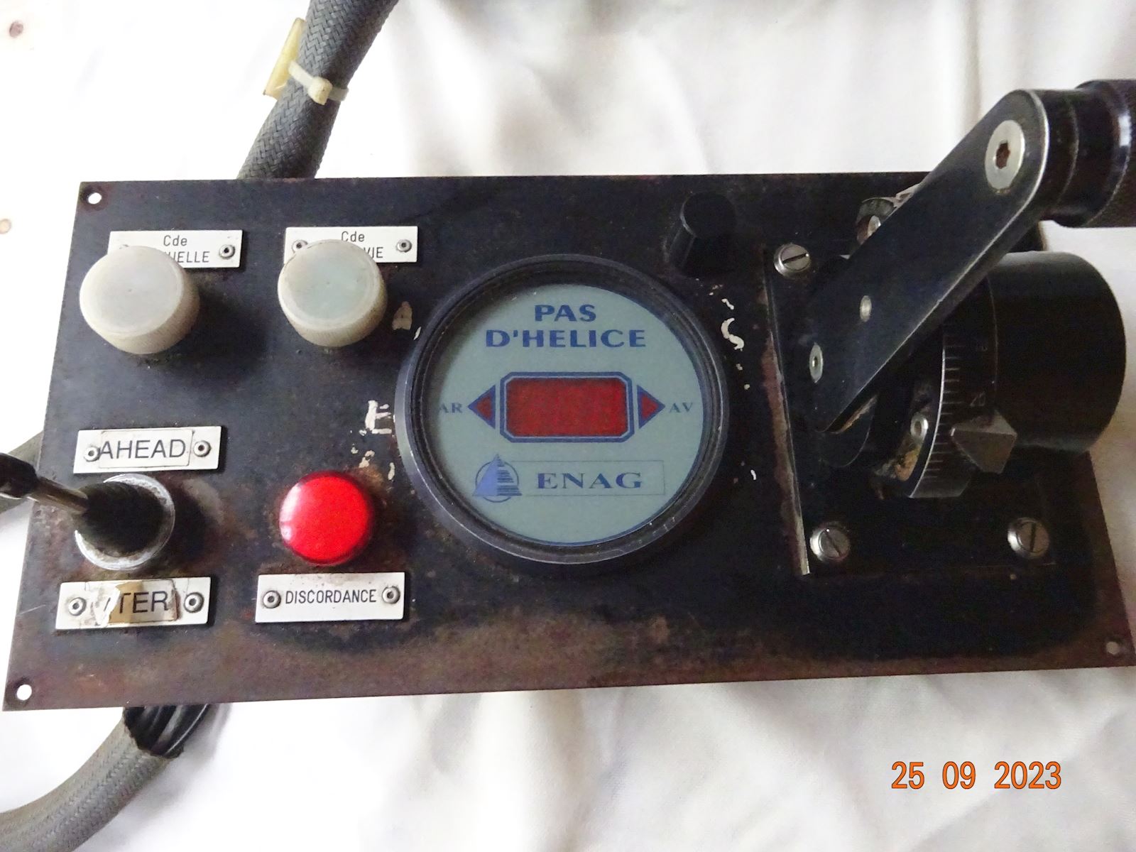 > ENAG Propeller pitch angle indicator EN.NU.110 sec - Smedegaarden A/S