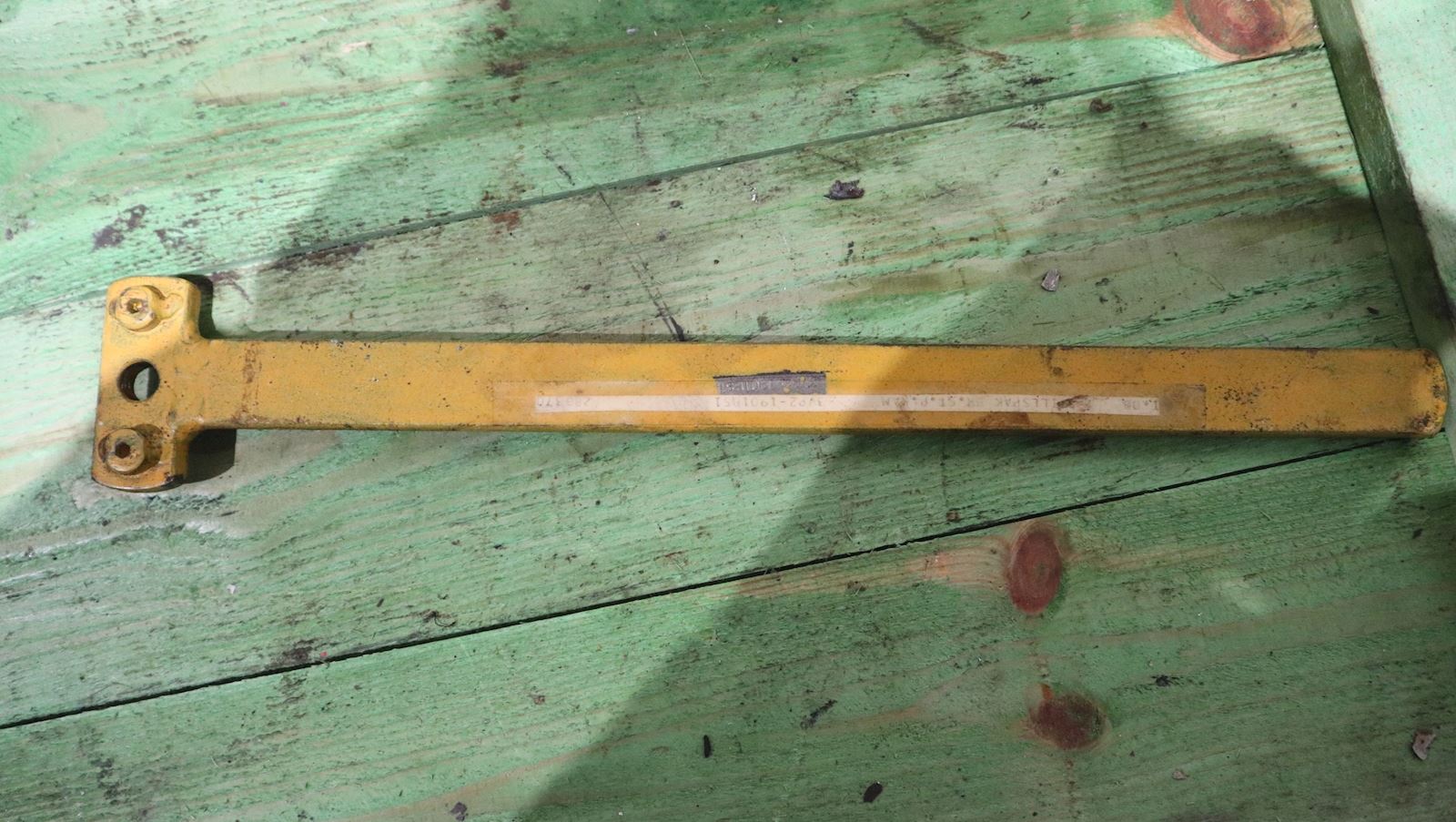 > Wichmann Lever for Adjustment of Injection time - Smedegaarden A/S