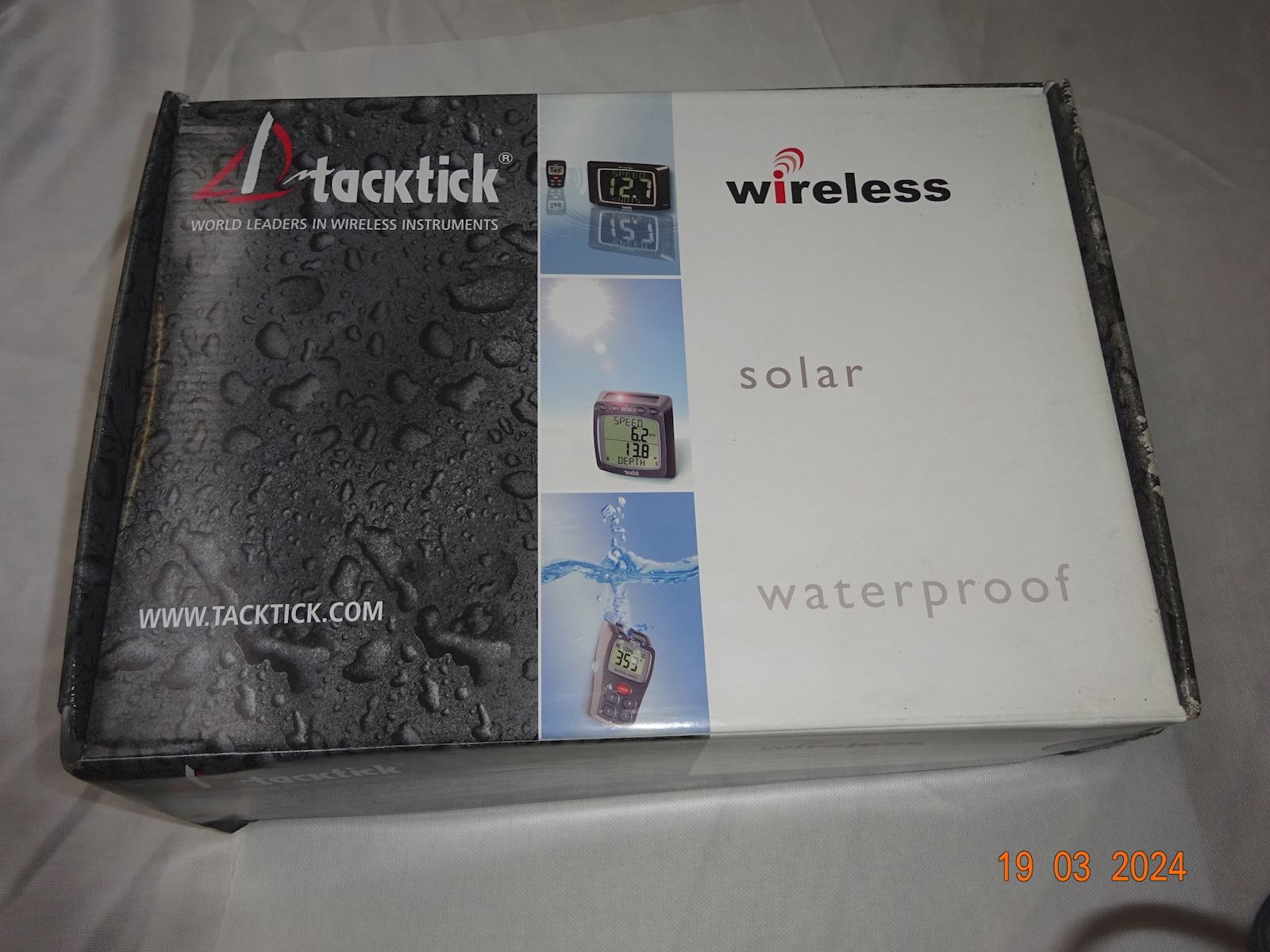 > Tacktick Log and speed transducer and display wireless T035-869 ...
