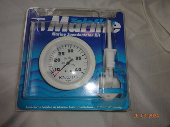 > Teleflex Marine Morse Tryklog 0-40 knob - Smedegaarden A/S