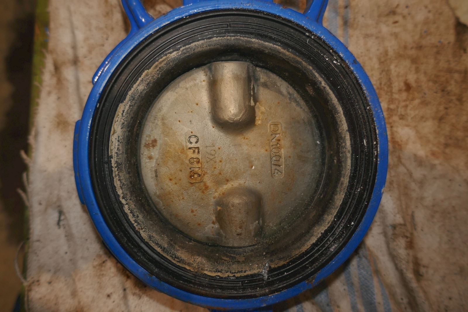 > Omal Pneumatic Butterfly Valve V 376 CF8M Disc DN100 - Smedegaarden A/S