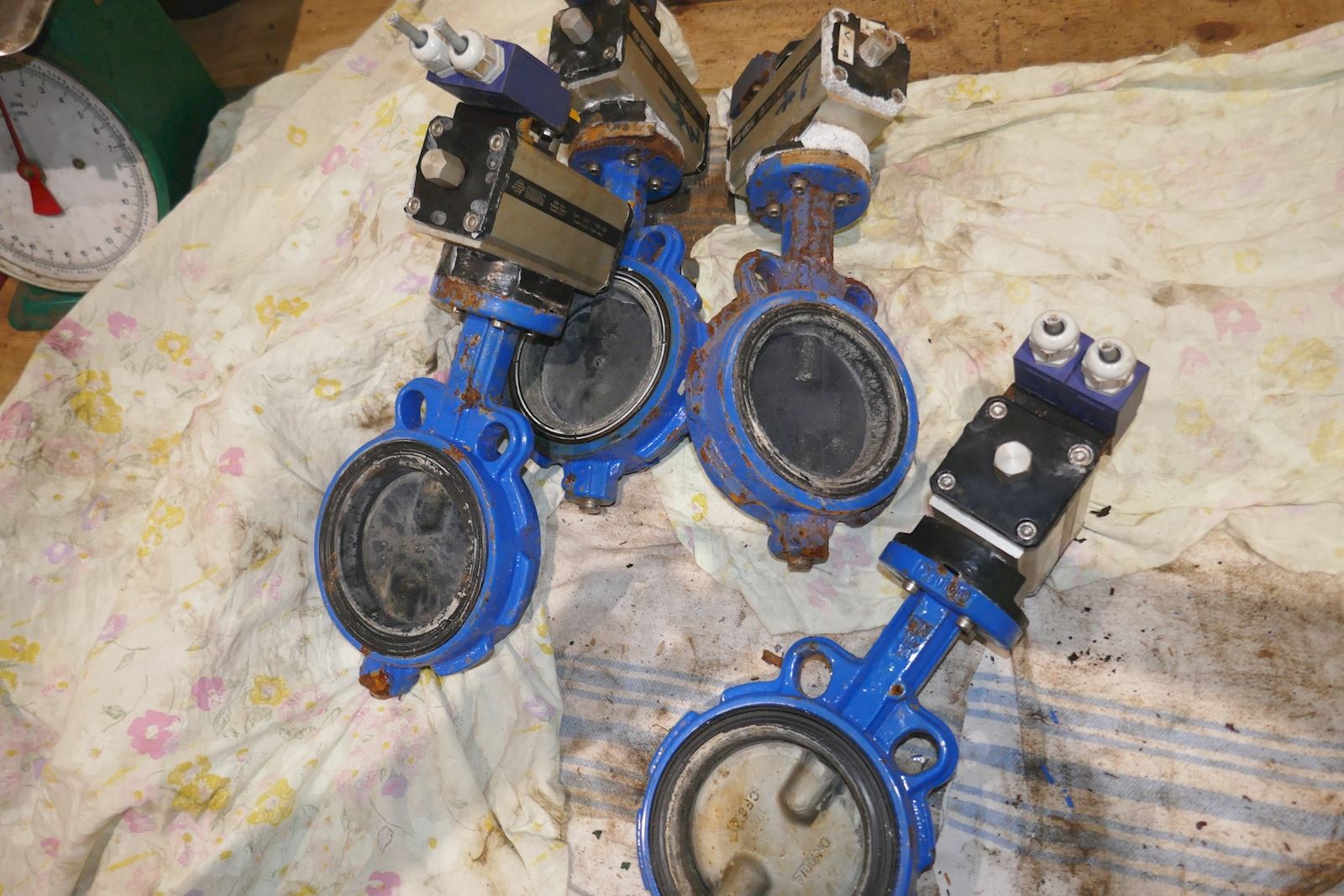 > Omal Pneumatic Butterfly Valve V 376 CF8M Disc DN100 - Smedegaarden A/S