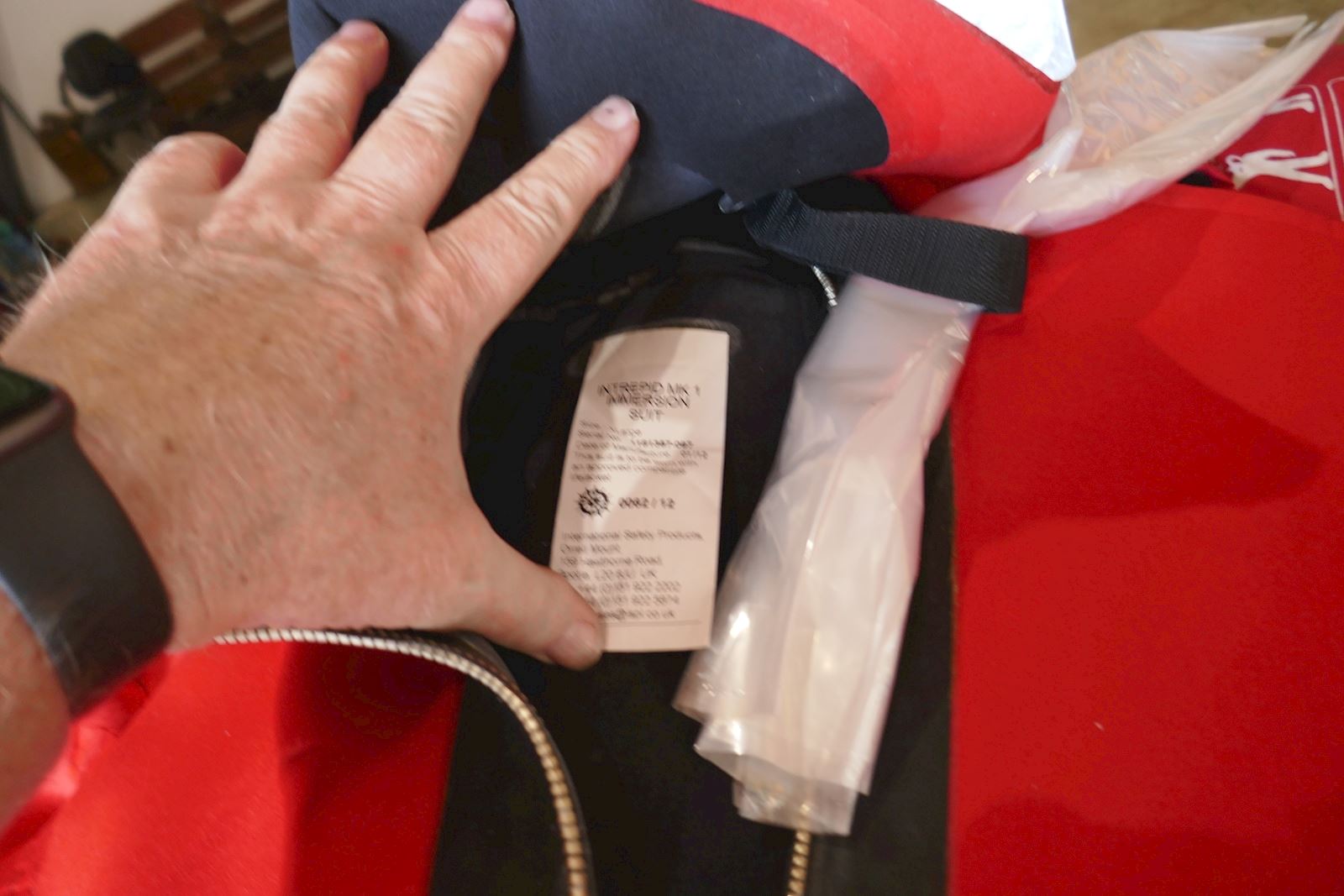 > International Safety Products LTD ISP Intrepid Immersion Suit XL=> 95 ...