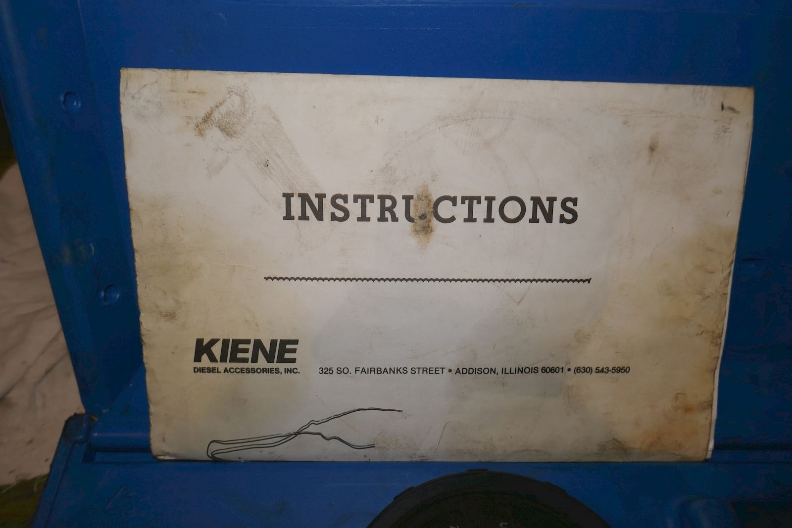> Kiene Model K-100 Cylinder Pressure Indicator - Smedegaarden A/S