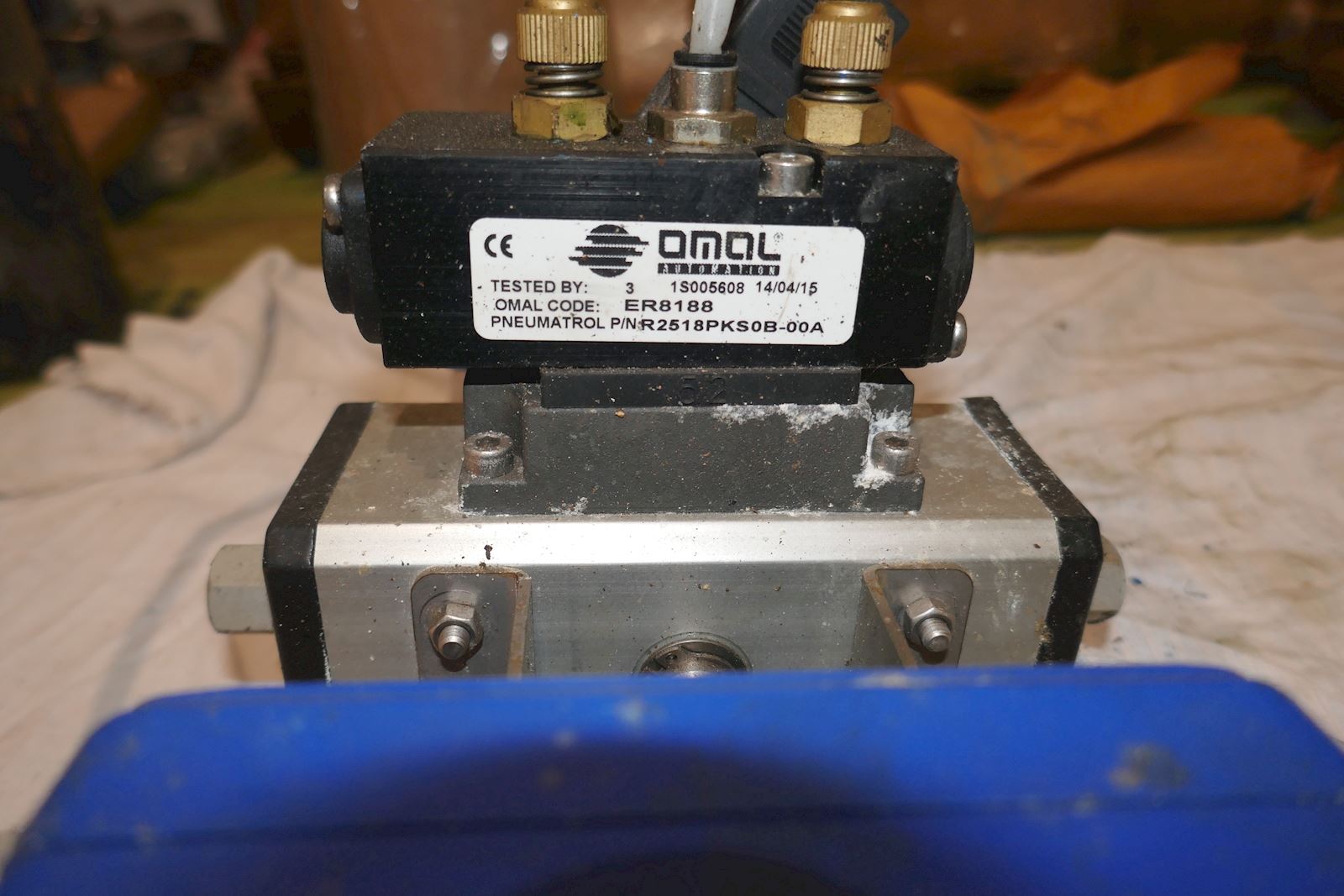 > Omal Butterfly Valve DN 50 Pneumatic Control Double-Acting DA030411S ...
