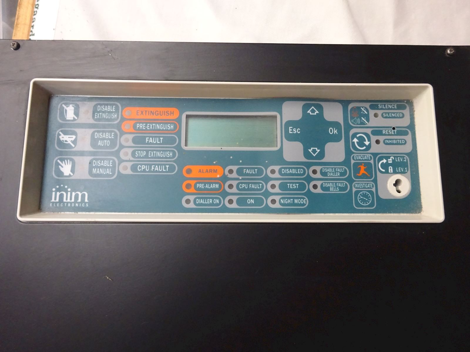 > INIM Conventional Fire-Detection Control Panel 020-4 - Smedegaarden A/S