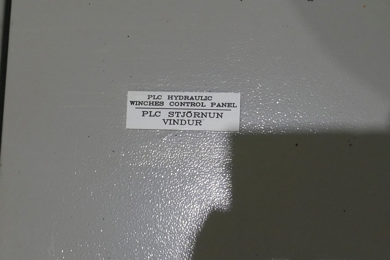 > Karmøy Winch PLC Hydraulic Winch Control Panel - Smedegaarden A/S