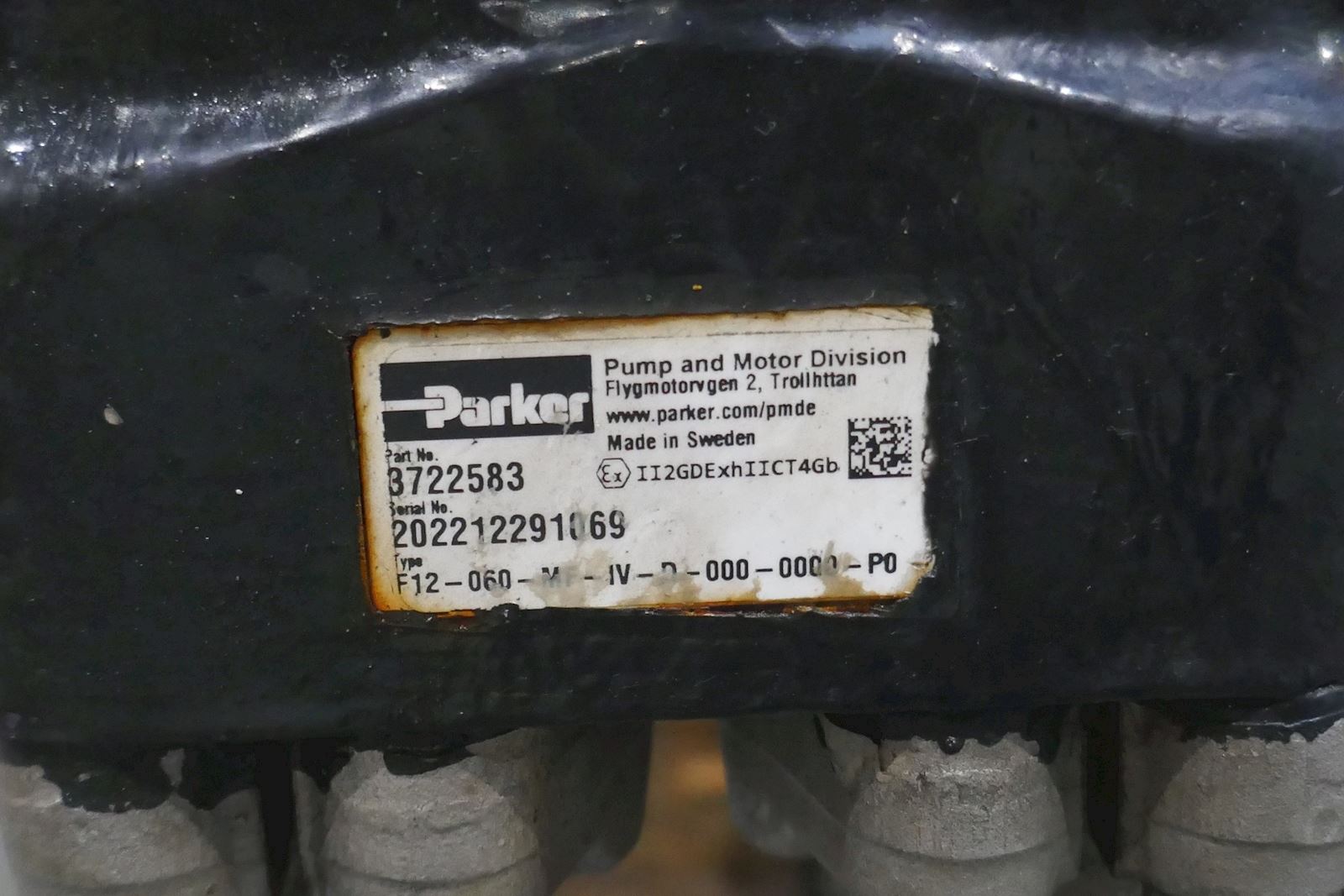 > Adria Winch W-H-450/8-D-X Single Drum Three hydraulic motor and ...