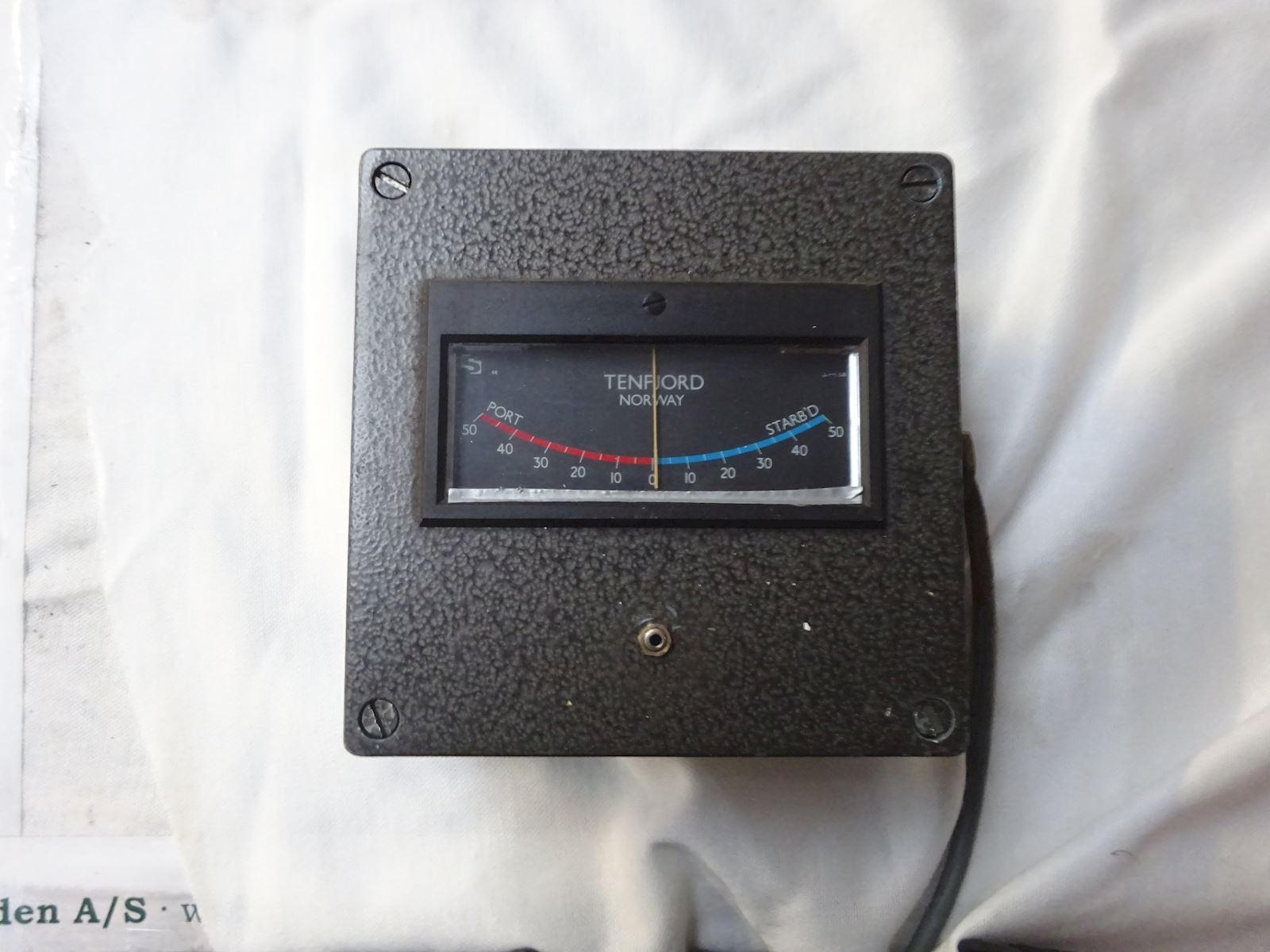 > Tenfjord Rudder angle indicator - Smedegaarden A/S