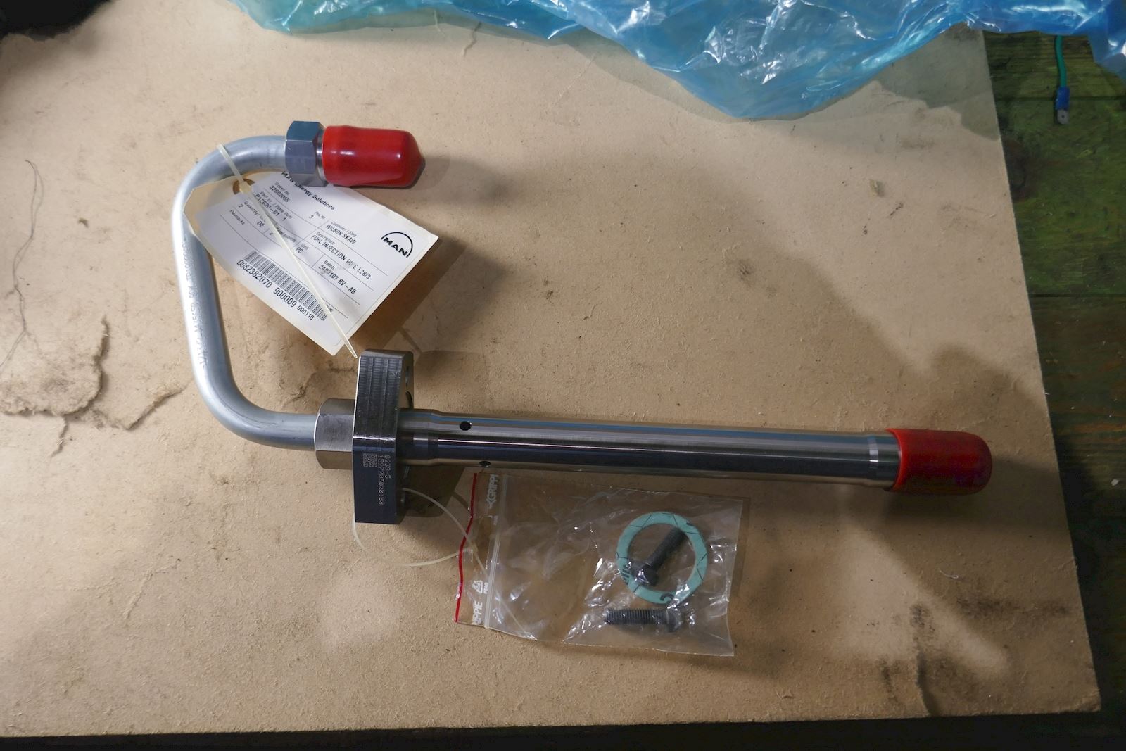 > MAN B&W Alpha Fuel Injection Pipe P12020-01 1 - Smedegaarden A/S