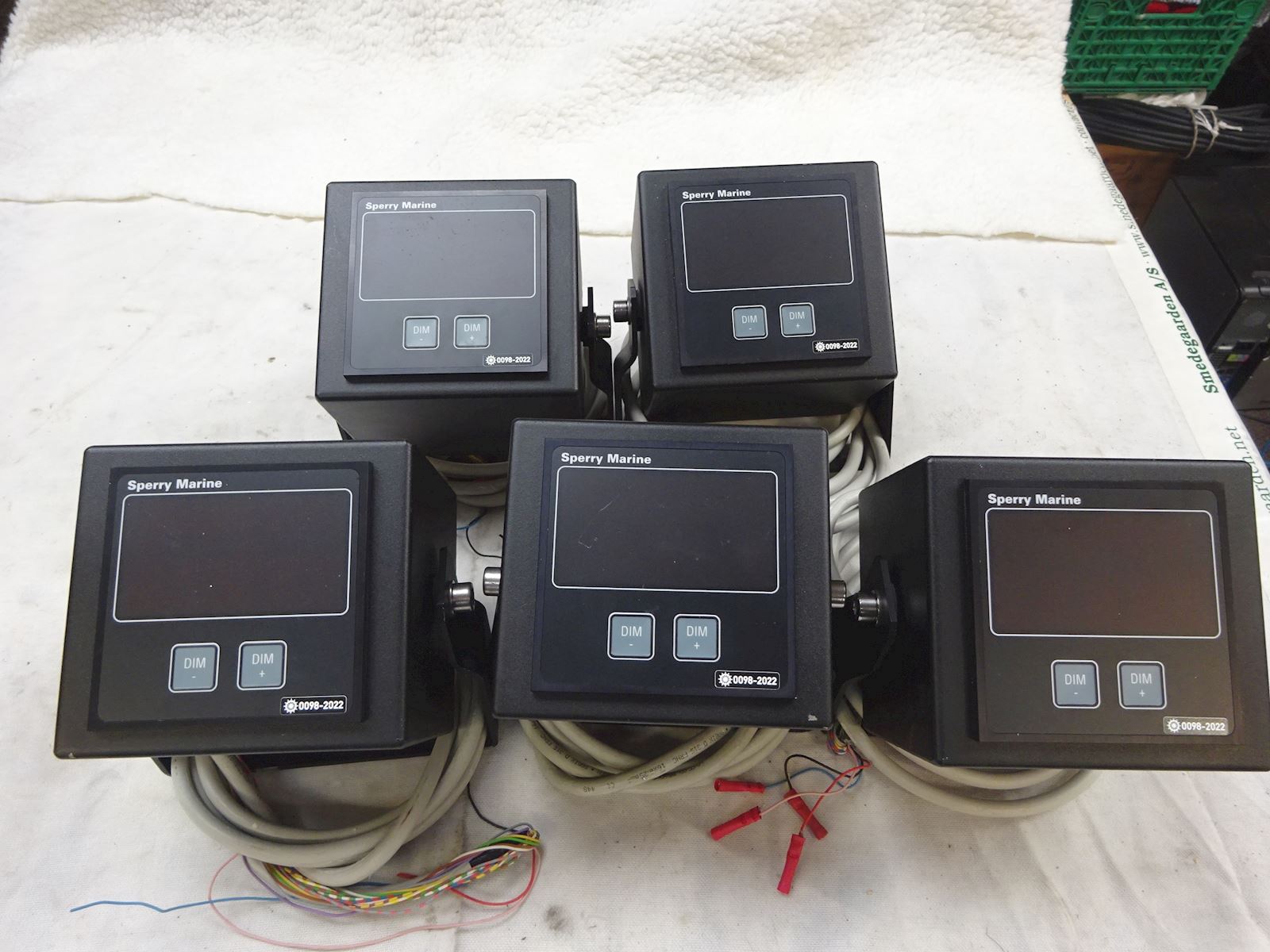 > Sperry Marine Naviknot Speed Log + Speed Repeater 5 pcs ...