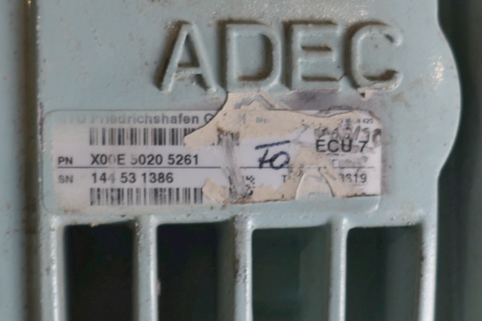 > MTU Engine Control Unit ECU 7 - Smedegaarden A/S