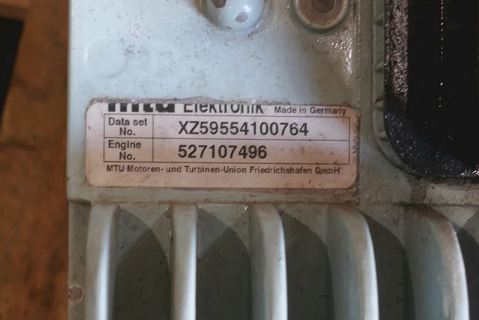 > MTU Engine Control Unit ECU 7 - Smedegaarden A/S