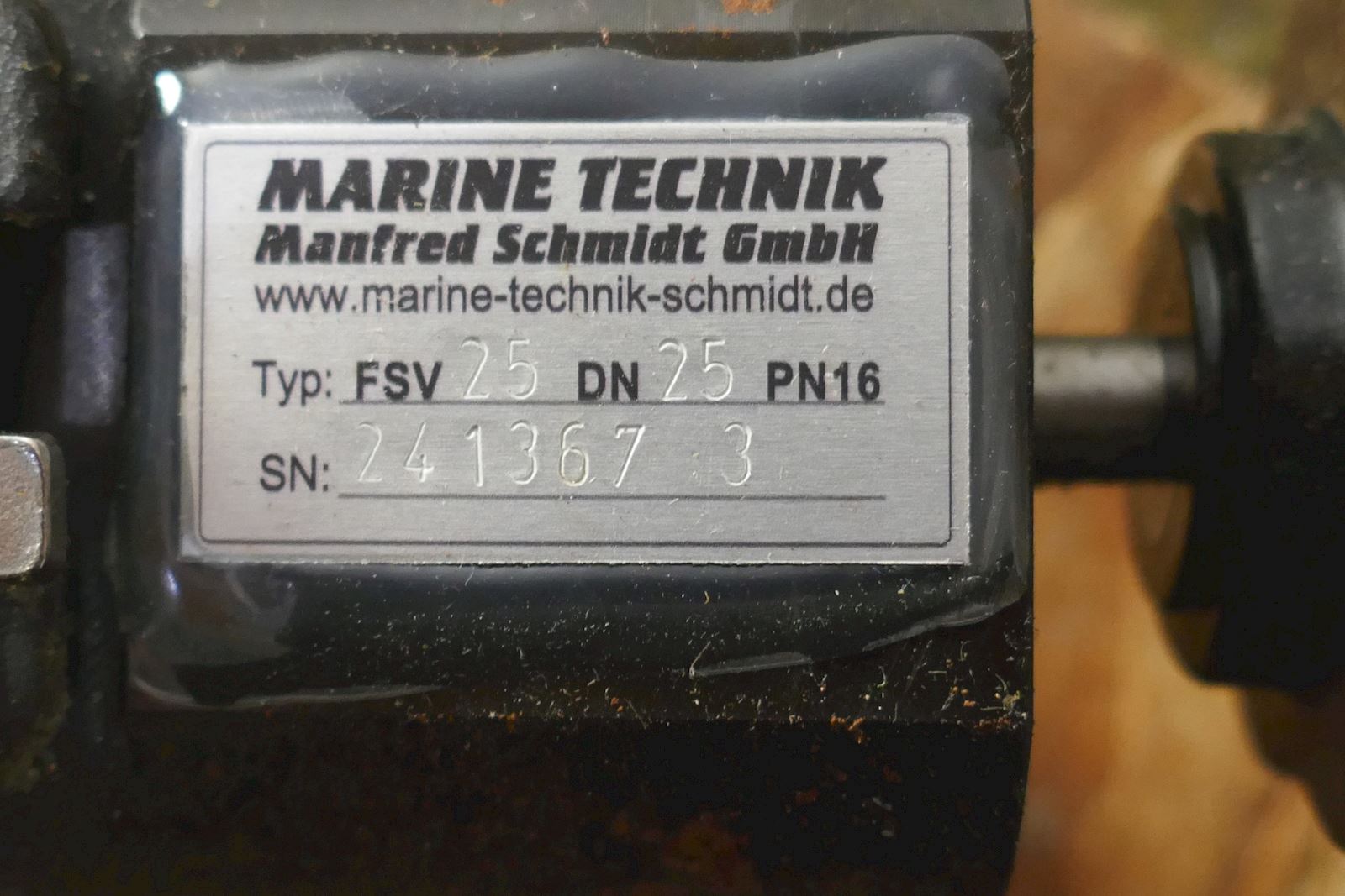 > Marine Technik Fuel Oil Sample Valve FSV25 DN25 PN16 - Smedegaarden A/S