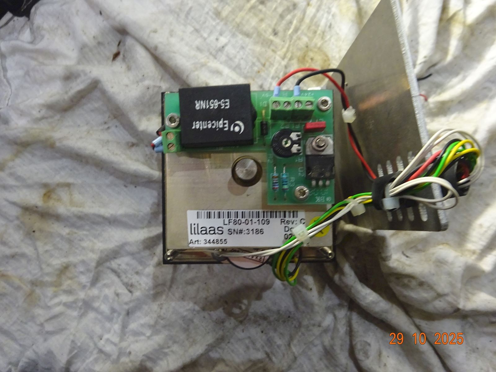> Kongsberg - Lilaas Rudder Control LF 80-01-109 - Smedegaarden A/S