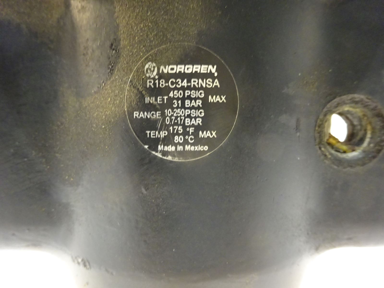 > Imi Norgren R18-C34-RNSA Pilot Op Regulator, 2" PTF - Smedegaarden A/S