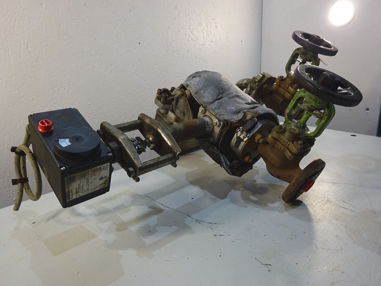 > Swep B10TH with Samson 5824-30 electric actuator - Smedegaarden A/S
