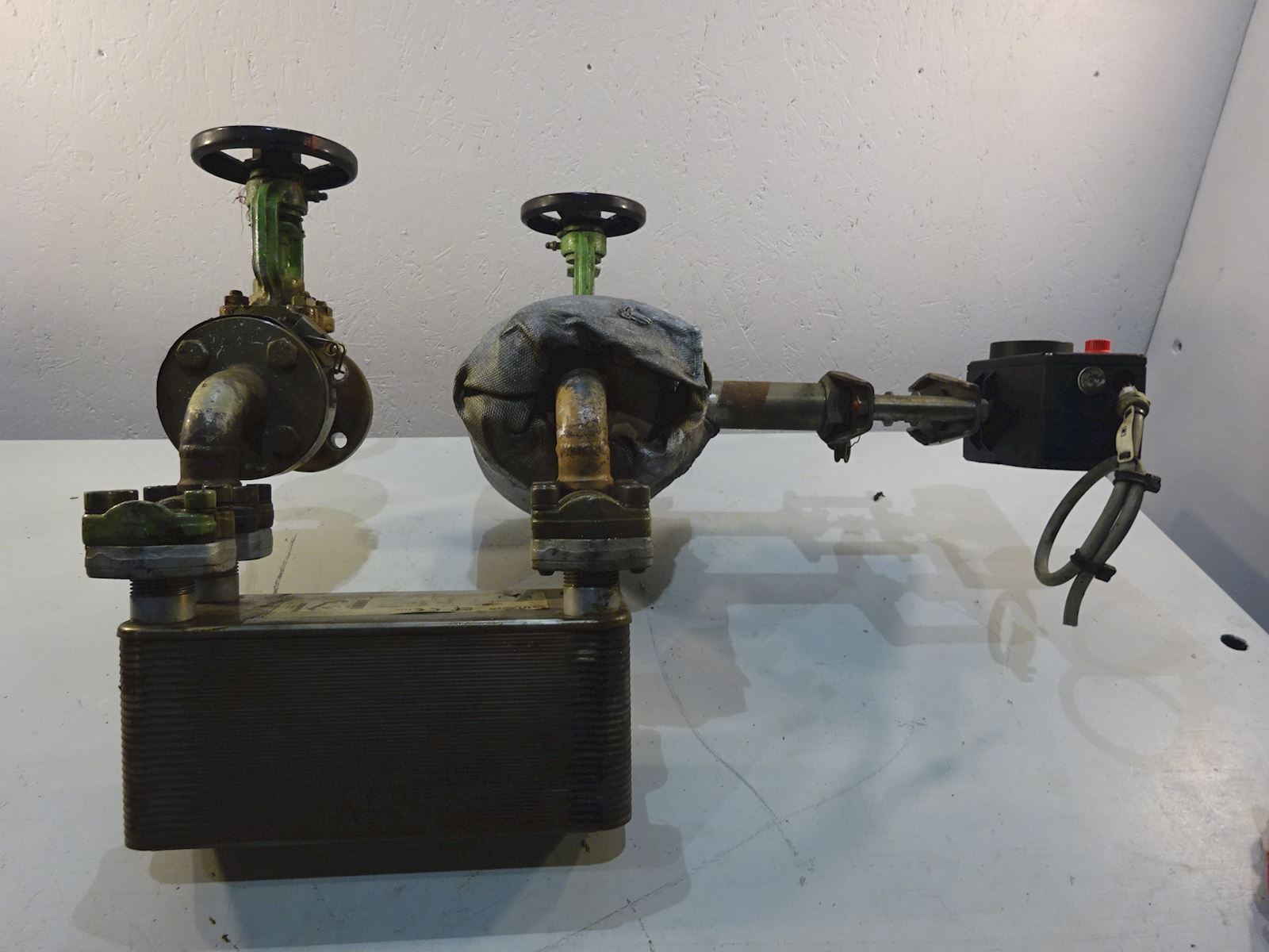 > Swep B10TH with Samson 5824-30 electric actuator - Smedegaarden A/S