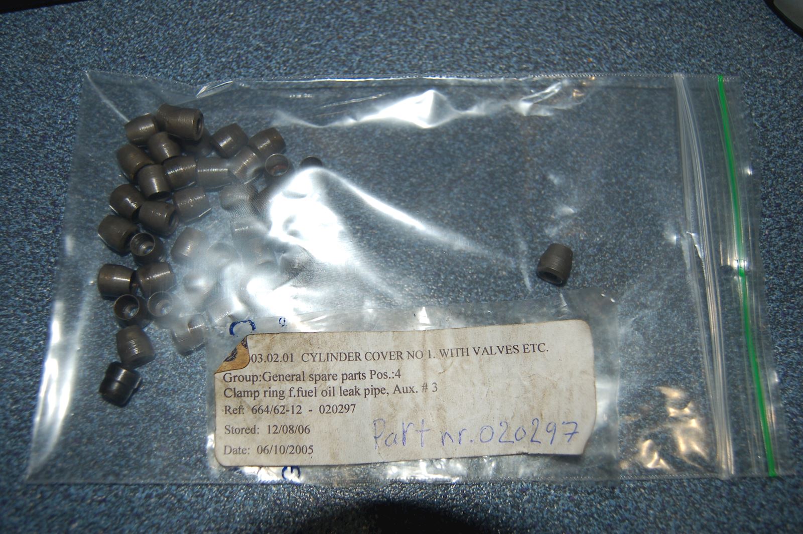 > Bergen Ulstein Rolls Royce Clamp ring for F.O. leak pipe ...