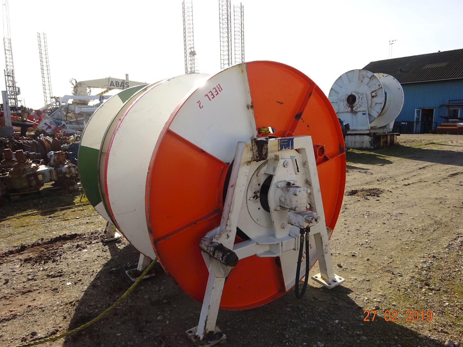 > Odim Double streamer Storage winch - Smedegaarden A/S