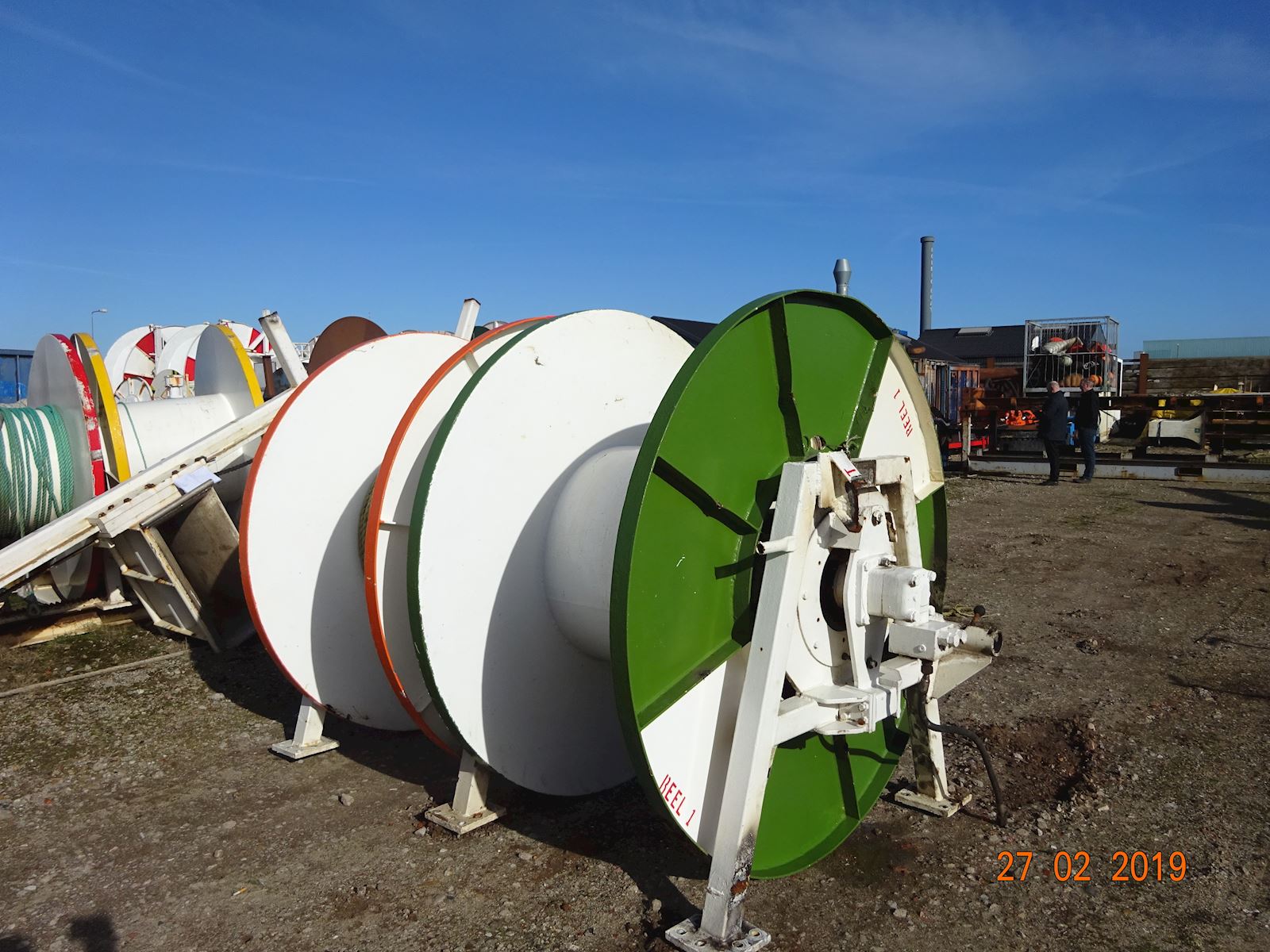 > Odim Double streamer Storage winch - Smedegaarden A/S