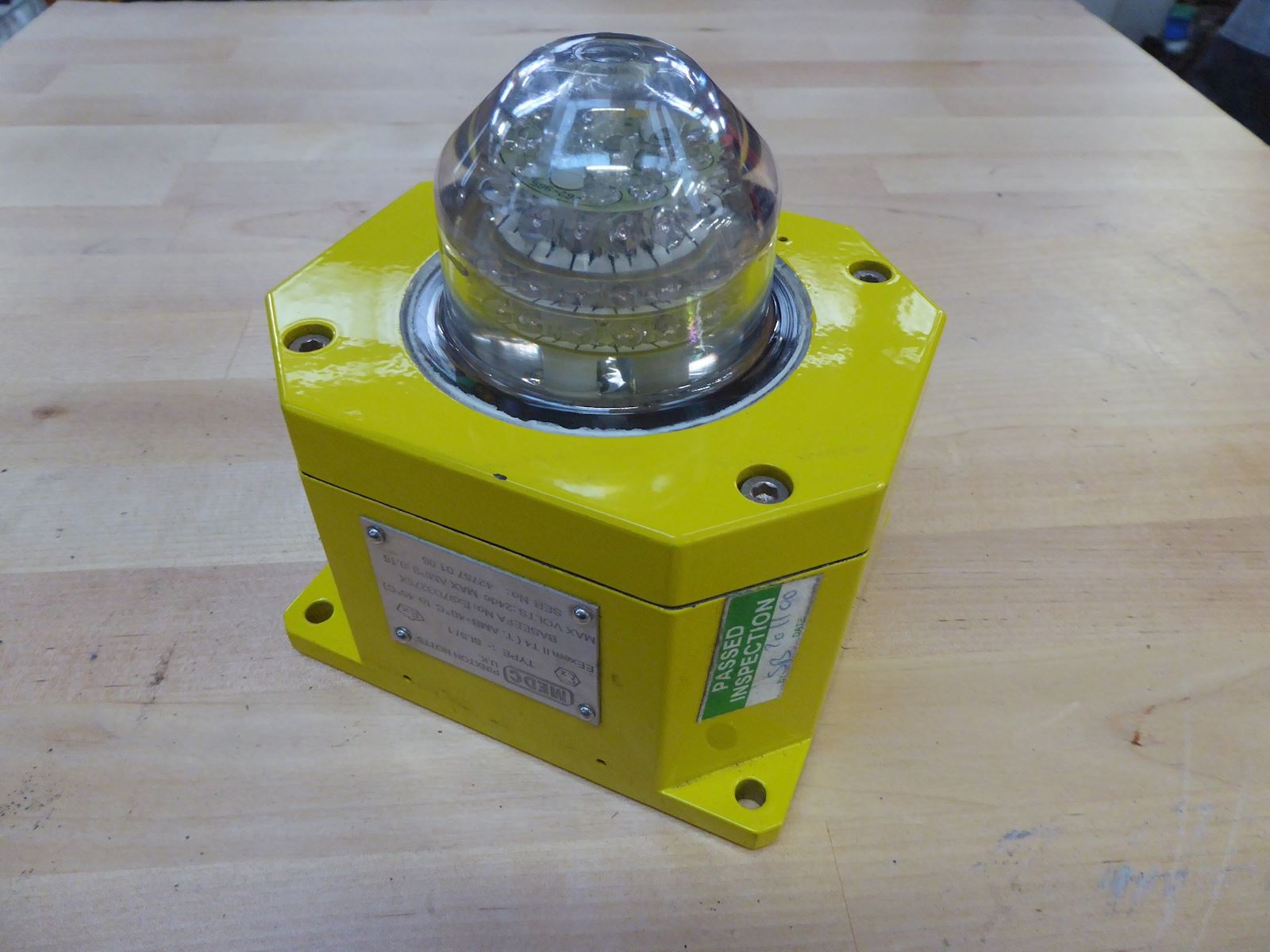 > MEDC SL5/1 Status Light (Gul) - Smedegaarden A/S