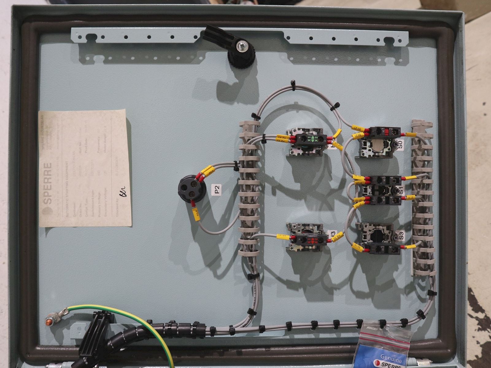 > Sperre Control Cabinet for HL2/90 - Smedegaarden A/S