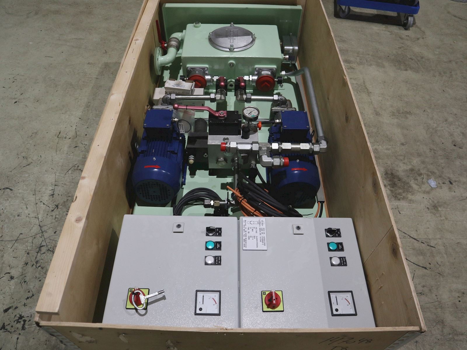 > Serman & Tipsmark Alphalub. Cylinder Liner Lubrication system Unit ...